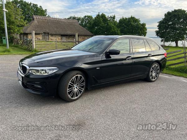 Melns BMW 5 Series 2017 Tallina, ar dzinēja tilpumu 2.00 L un nobraukumu 279 tūkst. km par 19400 €, foto  vietnē AUTOMOTO.COM.LV