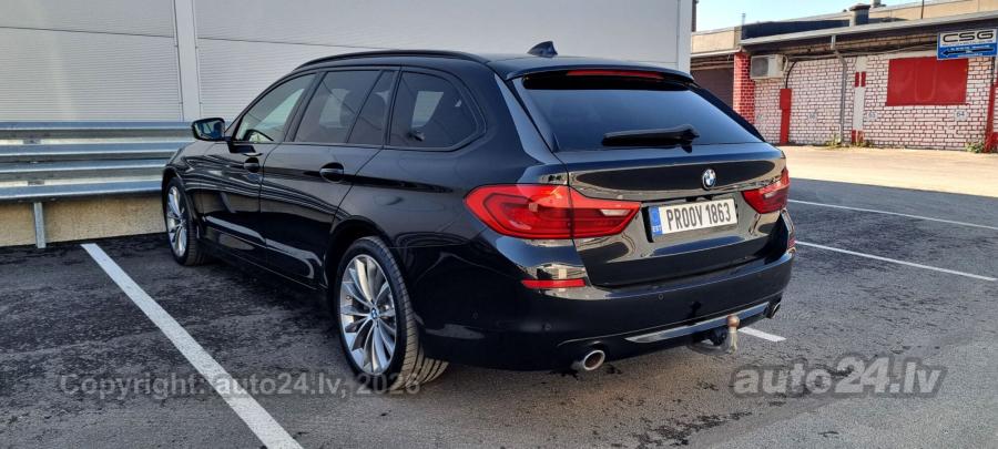 Melns BMW 5 Series 2017 Tallina, ar dzinēja tilpumu 2.00 L un nobraukumu 225 tūkst. km par 18490 €, foto 8 vietnē AUTOMOTO.COM.LV