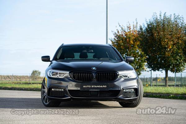 Black BMW 5 Series 2017 in Tartu, with an engine capacity of 3.00 L and mileage of 149 thousand km for 23700 €, photo 4 on AUTOMOTO.COM.LV