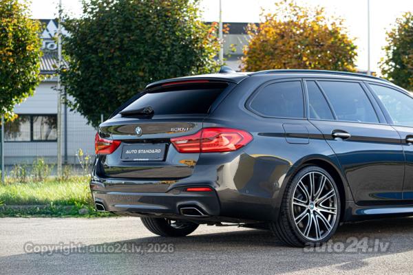 Black BMW 5 Series 2017 in Tartu, with an engine capacity of 3.00 L and mileage of 149 thousand km for 23700 €, photo 8 on AUTOMOTO.COM.LV