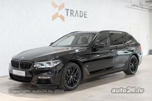 Black BMW 5 Series 2017 in Tallinn, with an engine capacity of 3.00 L and mileage of 263 thousand km for 16390 €, photo  on AUTOMOTO.COM.LV