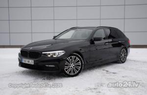 Black BMW 5 Series 2018 in Tartu, with an engine capacity of 2.00 L and mileage of 320 thousand km for 15500 €, photo  on AUTOMOTO.COM.LV