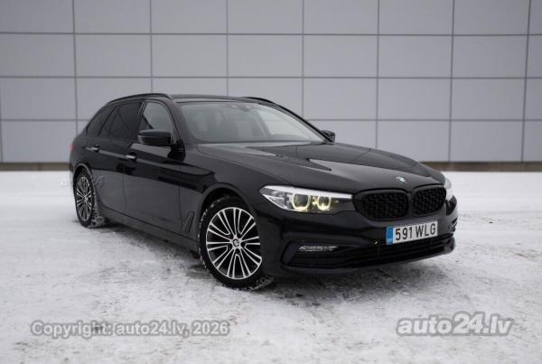 Black BMW 5 Series 2018 in Tartu, with an engine capacity of 2.00 L and mileage of 320 thousand km for 15500 €, photo 3 on AUTOMOTO.COM.LV