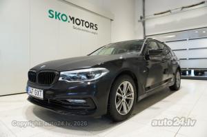 Black BMW 5 Series 2018 in Tallinn, with an engine capacity of 2.00 L and mileage of 187 thousand km for 21900 €, photo  on AUTOMOTO.COM.LV
