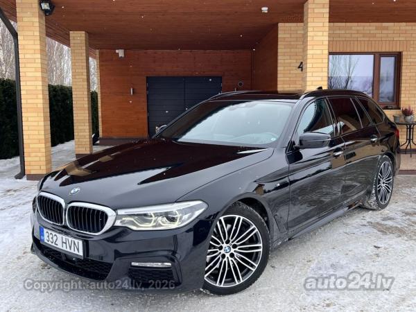 Melns BMW 5 Series 2018 Tallina, ar dzinēja tilpumu 2.00 L un nobraukumu 196 tūkst. km par 22100 €, foto 1 vietnē AUTOMOTO.COM.LV