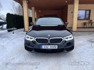 Black BMW 5 Series 2018 in Tallinn, with an engine capacity of 2.00 L and mileage of 196 thousand km for 22100 €, photo 2 on AUTOMOTO.COM.LV