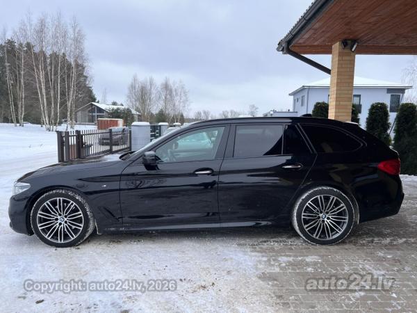 Black BMW 5 Series 2018 in Tallinn, with an engine capacity of 2.00 L and mileage of 196 thousand km for 22100 €, photo 6 on AUTOMOTO.COM.LV