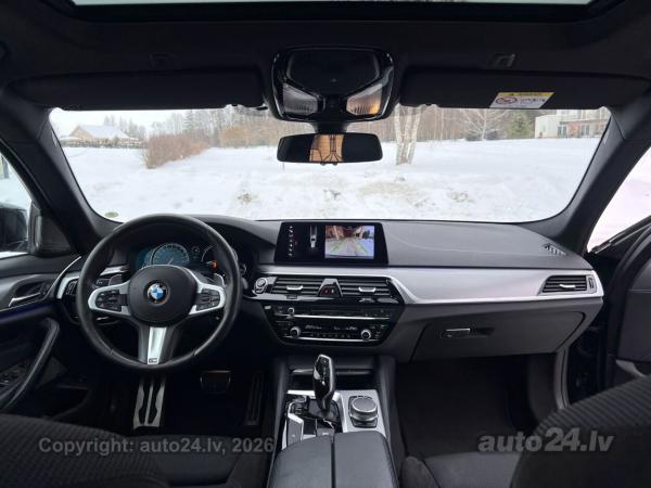 Black BMW 5 Series 2018 in Tallinn, with an engine capacity of 2.00 L and mileage of 196 thousand km for 22100 €, photo 9 on AUTOMOTO.COM.LV