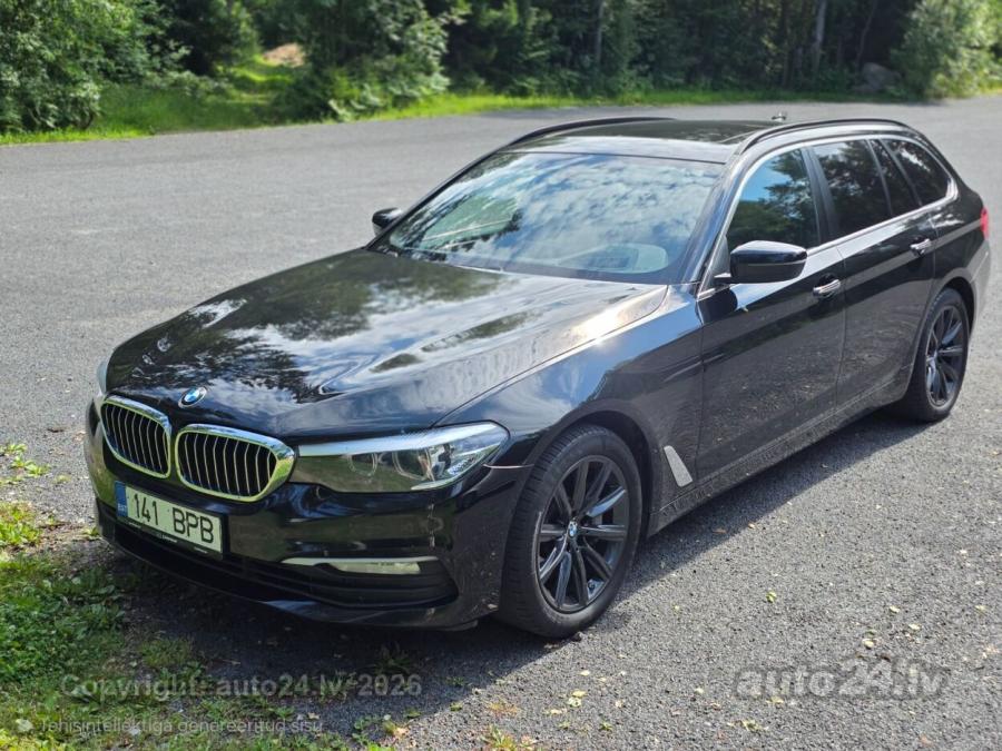 Black BMW 5 Series 2018 in Tallinn, with an engine capacity of 3.00 L and mileage of 189 thousand km for 20000 €, photo 1 on AUTOMOTO.COM.LV