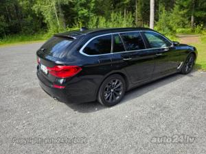 Black BMW 5 Series 2018 in Tallinn, with an engine capacity of 3.00 L and mileage of 189 thousand km for 20000 €, photo 4 on AUTOMOTO.COM.LV