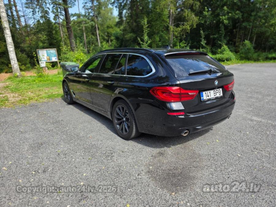 Black BMW 5 Series 2018 in Tallinn, with an engine capacity of 3.00 L and mileage of 189 thousand km for 20000 €, photo 6 on AUTOMOTO.COM.LV