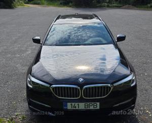 Black BMW 5 Series 2018 in Tallinn, with an engine capacity of 3.00 L and mileage of 189 thousand km for 20000 €, photo 7 on AUTOMOTO.COM.LV