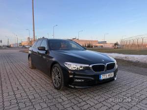 Black BMW 5 Series 2018 in Tallinn, with an engine capacity of 2.00 L and mileage of 180 thousand km for 20700 €, photo  on AUTOMOTO.COM.LV