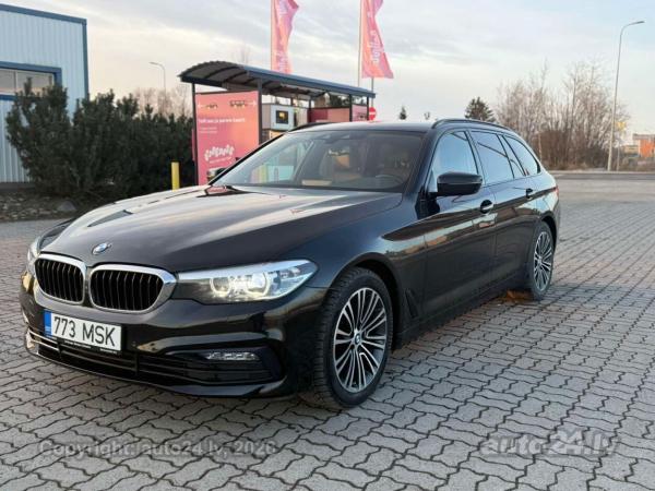 Black BMW 5 Series 2018 in Tallinn, with an engine capacity of 2.00 L and mileage of 180 thousand km for 20700 €, photo 2 on AUTOMOTO.COM.LV