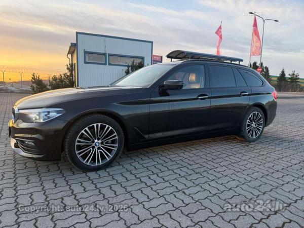 Black BMW 5 Series 2018 in Tallinn, with an engine capacity of 2.00 L and mileage of 180 thousand km for 20700 €, photo 4 on AUTOMOTO.COM.LV