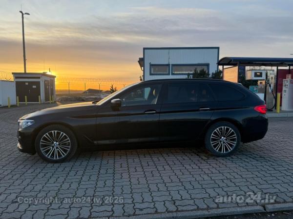 Black BMW 5 Series 2018 in Tallinn, with an engine capacity of 2.00 L and mileage of 180 thousand km for 20700 €, photo 6 on AUTOMOTO.COM.LV