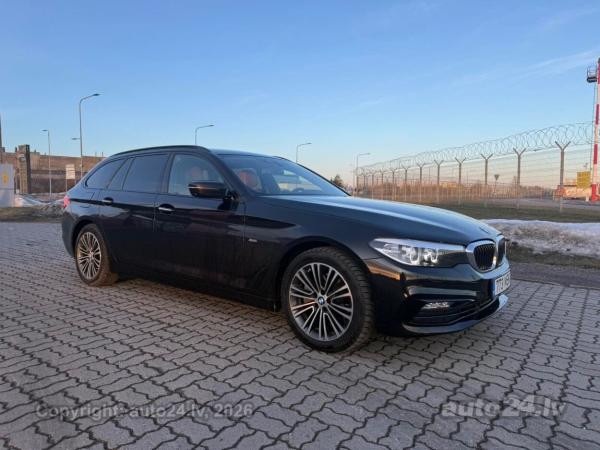 Black BMW 5 Series 2018 in Tallinn, with an engine capacity of 2.00 L and mileage of 180 thousand km for 20700 €, photo 10 on AUTOMOTO.COM.LV