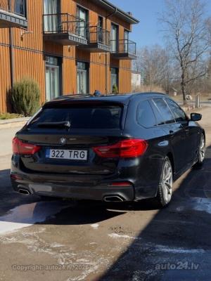 Black BMW 5 Series 2018 in Tallinn, with an engine capacity of 2.00 L and mileage of 234 thousand km for 22900 €, photo  on AUTOMOTO.COM.LV