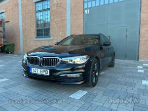 Melns BMW 5 Series 2018 Tallina, ar dzinēja tilpumu 3.00 L un nobraukumu 190 tūkst. km par 21899 €, foto  vietnē AUTOMOTO.COM.LV