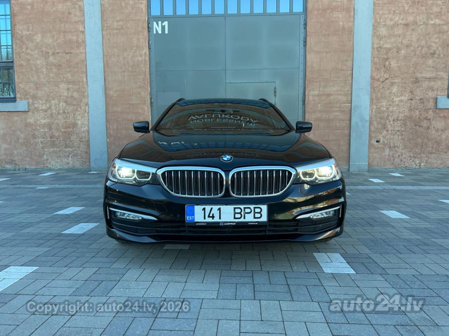 Black BMW 5 Series 2018 in Tallinn, with an engine capacity of 3.00 L and mileage of 190 thousand km for 21899 €, photo 3 on AUTOMOTO.COM.LV