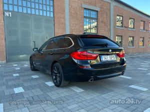 Black BMW 5 Series 2018 in Tallinn, with an engine capacity of 3.00 L and mileage of 190 thousand km for 21899 €, photo 7 on AUTOMOTO.COM.LV