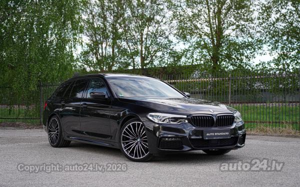 Melns BMW 5 Series 2018 Tartu, ar dzinēja tilpumu 3.00 L un nobraukumu 140 tūkst. km par 27900 €, foto 1 vietnē AUTOMOTO.COM.LV