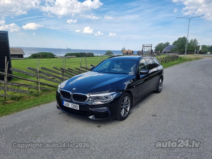 Melns BMW 5 Series 2018 Tallina, ar dzinēja tilpumu 2.00 L un nobraukumu 89 tūkst. km par 28900 €, foto 1 vietnē AUTOMOTO.COM.LV