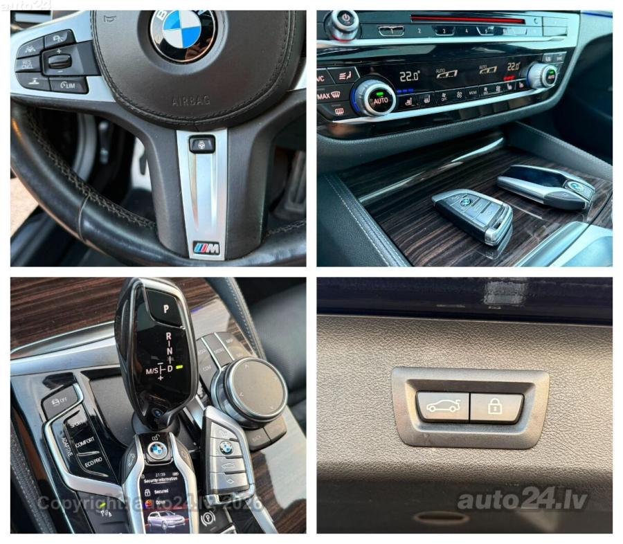 Melns BMW 5 Series 2018 Tartu, ar dzinēja tilpumu 3.00 L un nobraukumu 220 tūkst. km par 20700 €, foto 20 vietnē AUTOMOTO.COM.LV