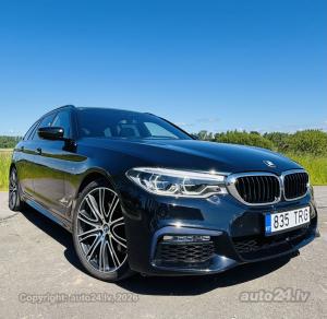 Melns BMW 5 Series 2018 Tallina, ar dzinēja tilpumu 3.00 L un nobraukumu 206 tūkst. km par 20800 €, foto 3 vietnē AUTOMOTO.COM.LV