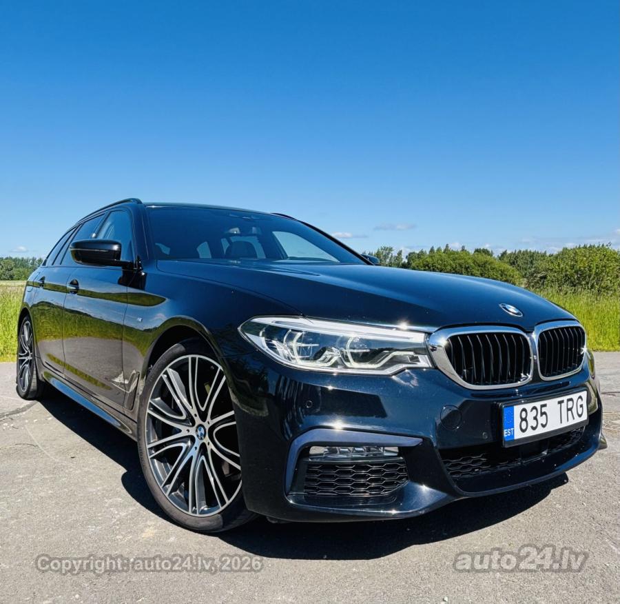 Melns BMW 5 Series 2018 Tallina, ar dzinēja tilpumu 3.00 L un nobraukumu 206 tūkst. km par 20800 €, foto 3 vietnē AUTOMOTO.COM.LV