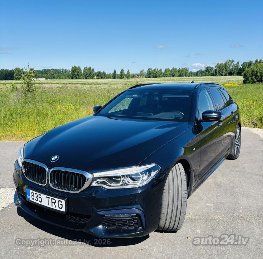 Melns BMW 5 Series 2018 Tallina, ar dzinēja tilpumu 3.00 L un nobraukumu 206 tūkst. km par 20800 €, foto 5 vietnē AUTOMOTO.COM.LV