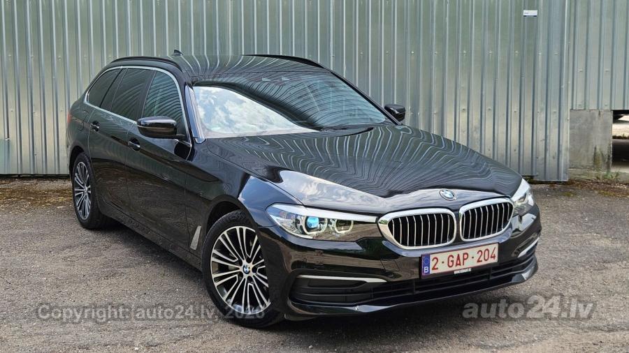 Melns BMW 5 Series 2018 Tallina, ar dzinēja tilpumu 2.00 L un nobraukumu 193 tūkst. km par 16490 €, foto 1 vietnē AUTOMOTO.COM.LV