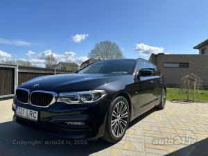 Black BMW 5 Series 2018 in Tallinn, with an engine capacity of 2.00 L and mileage of 117 thousand km for 19990 €, photo  on AUTOMOTO.COM.LV