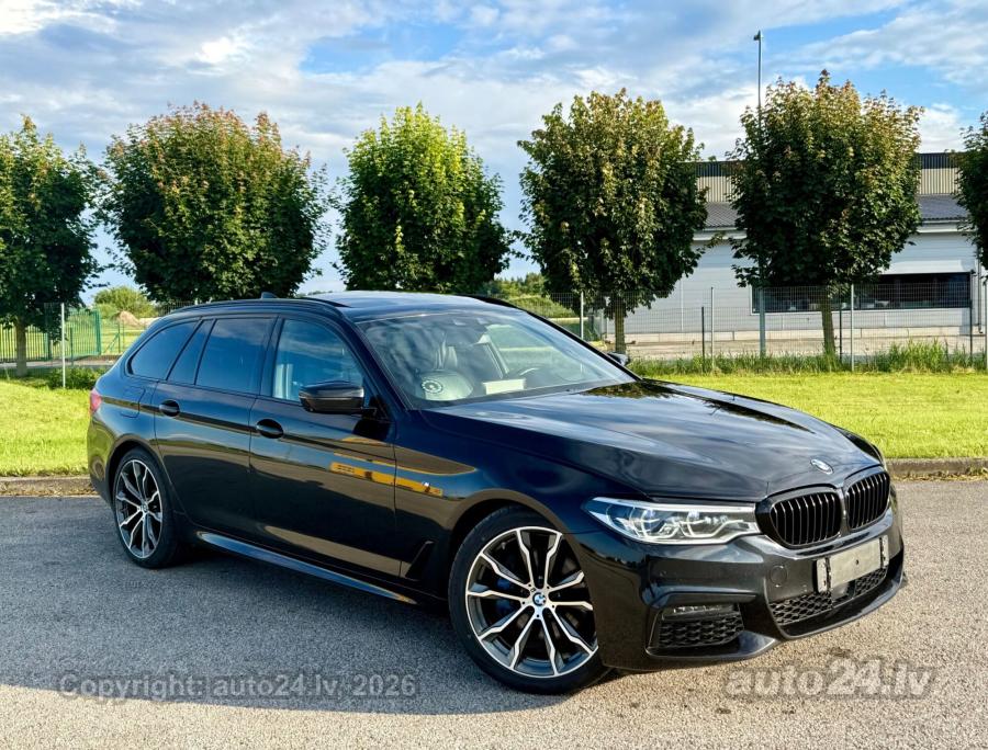 Melns BMW 5 Series 2018 Tartu, ar dzinēja tilpumu 3.00 L un nobraukumu 172 tūkst. km par 22700 €, foto 1 vietnē AUTOMOTO.COM.LV