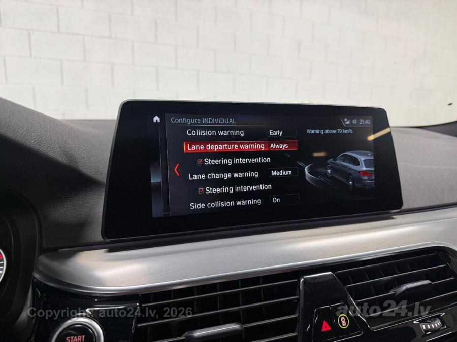 Melns BMW 5 Series 2018 Pērnava, ar dzinēja tilpumu 3.00 L un nobraukumu 294 tūkst. km par 18990 €, foto 29 vietnē AUTOMOTO.COM.LV