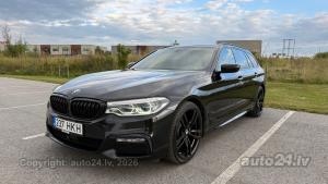 Black BMW 5 Series 2018 in Tallinn, with an engine capacity of 2.00 L and mileage of 265 thousand km for 19990 €, photo  on AUTOMOTO.COM.LV