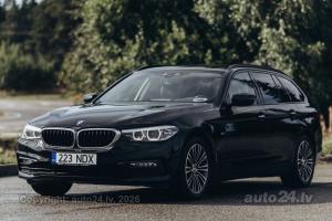 Melns BMW 5 Series 2018 Tallina, ar dzinēja tilpumu 2.00 L un nobraukumu 197 tūkst. km par 19999 €, foto  vietnē AUTOMOTO.COM.LV