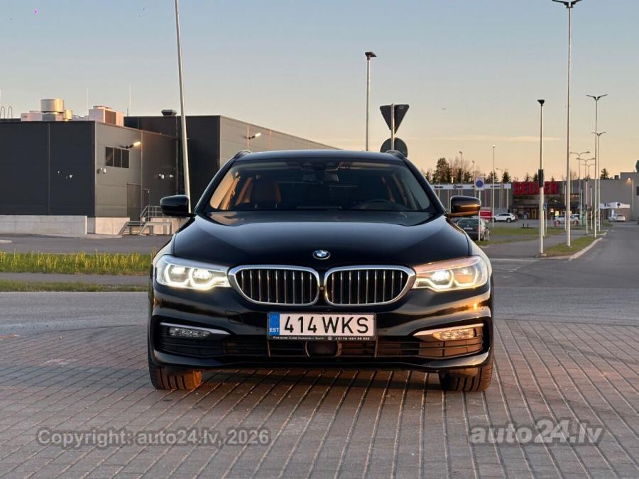 Black BMW 5 Series 2018 in Tallinn, with an engine capacity of 2.00 L and mileage of 232 thousand km for 19500 €, photo 4 on AUTOMOTO.COM.LV