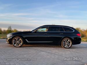 Black BMW 5 Series 2018 in Tallinn, with an engine capacity of 2.00 L and mileage of 232 thousand km for 19500 €, photo 7 on AUTOMOTO.COM.LV