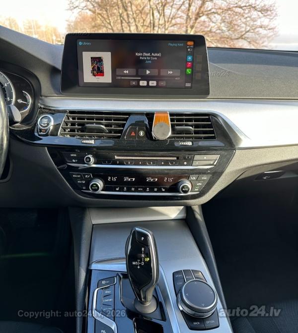 Melns BMW 5 Series 2018 Tallina, ar dzinēja tilpumu 2.00 L un nobraukumu 232 tūkst. km par 19500 €, foto 11 vietnē AUTOMOTO.COM.LV