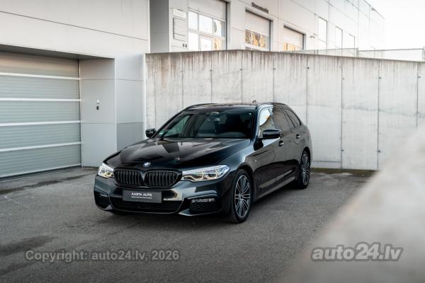Black BMW 5 Series 2018 in Tartu, with an engine capacity of 3.00 L and mileage of 165 thousand km for 27900 €, photo 11 on AUTOMOTO.COM.LV