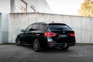 Black BMW 5 Series 2018 in Tartu, with an engine capacity of 3.00 L and mileage of 165 thousand km for 27900 €, photo 16 on AUTOMOTO.COM.LV