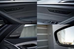 Black BMW 5 Series 2018 in Tartu, with an engine capacity of 3.00 L and mileage of 165 thousand km for 27900 €, photo 20 on AUTOMOTO.COM.LV