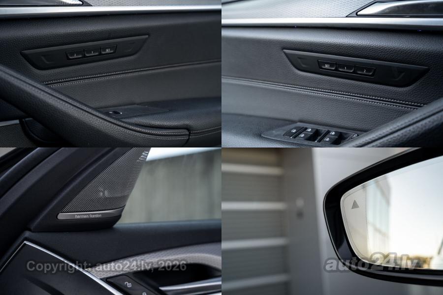 Black BMW 5 Series 2018 in Tartu, with an engine capacity of 3.00 L and mileage of 165 thousand km for 27900 €, photo 20 on AUTOMOTO.COM.LV