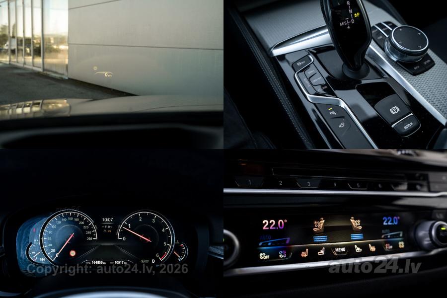 Black BMW 5 Series 2018 in Tartu, with an engine capacity of 3.00 L and mileage of 165 thousand km for 27900 €, photo 22 on AUTOMOTO.COM.LV