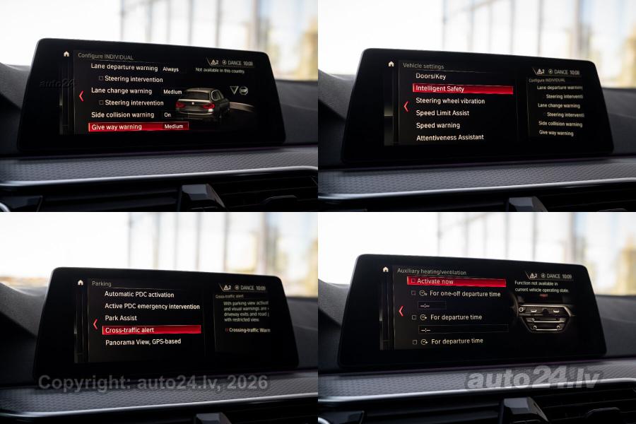 Black BMW 5 Series 2018 in Tartu, with an engine capacity of 3.00 L and mileage of 165 thousand km for 27900 €, photo 24 on AUTOMOTO.COM.LV