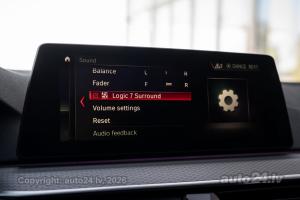 Black BMW 5 Series 2018 in Tartu, with an engine capacity of 3.00 L and mileage of 165 thousand km for 27900 €, photo 26 on AUTOMOTO.COM.LV