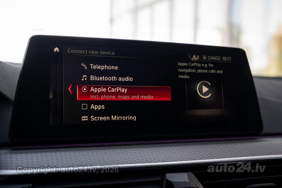 Black BMW 5 Series 2018 in Tartu, with an engine capacity of 3.00 L and mileage of 165 thousand km for 27900 €, photo 27 on AUTOMOTO.COM.LV
