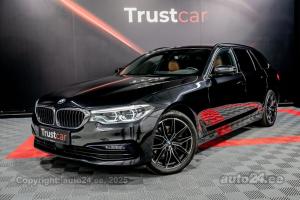 Melns BMW 5 Series 2019 Pērnava, ar dzinēja tilpumu 2.00 L un nobraukumu 211 tūkst. km par 18500 €, foto  vietnē AUTOMOTO.COM.LV