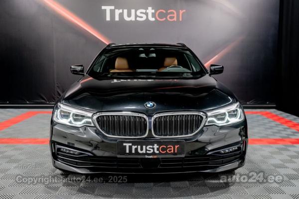 Black BMW 5 Series 2019 in Parnu, with an engine capacity of 2.00 L and mileage of 211 thousand km for 18500 €, photo 7 on AUTOMOTO.COM.LV